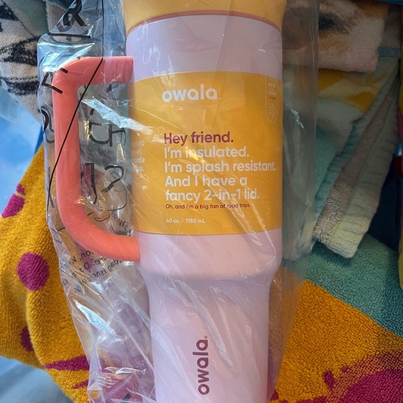 Kitchen | Owala 4oz Stainless Steel Tumbler With Handle And Straw Candy ...